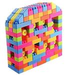 Buy SURYAANSHI Beads Plastic 100Pcs Building Blocks with Packing Bag ...