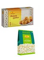 Buy Haldiram's Nagpur Besan Ladoo- 500 gms and Lite Chiwda 200 gms ...