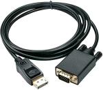Buy CABLES MASTER DisplayPort to VGA Cable for Projectors, Monitors (1. ...