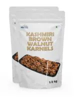 Buy Pyramid Traders 1 KG Brown Kashmiri Walnut Kernels (Without Shell) Akrot Giri Online at Best ...