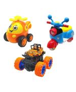 Buy CrackaDeal Unbreakable Friction Powered Toy Set of Helicopter ...