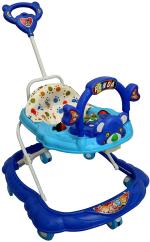 Buy Goyal's Rabbit Face Musical Walker with Parental Push Handle & 3 ...