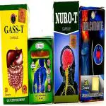 Buy Herbshd ,GAS-T,NURO-T,CALCIMATE CAPSULE COMBO PACK (Pack of 4) Online at Best Prices in ...