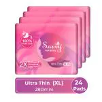 Buy Savvy Ultra Thin Extra Large (280mm) Sanitary Pads | Regular to ...