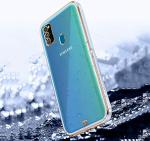 Buy ERIT Samsung Galaxy M30s White Silicone Case Cover 15.2 x 11.9 x 0. ...