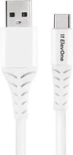 Buy Elevone USB Type C Cable 2 A 1 m ECT-1 (Compatible with Smartphones, White) Online at Best ...