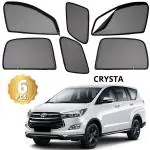 Buy AllExtreme Toyota Innova Crysta Car Window Shades Magnetic ...