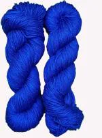 Buy Simi Enterprise Deep Blue Wool Brilon Wool, Hank Hand Knitting Wool ...