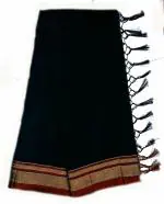 ILKAL SAREE Women's Woven Cotton Art Silk Saree (IRKAL_SAREE_NEW_Black ...