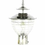 Buy ALUCIFIC B22 Holder Steel and Clear Waterproof Gate Light for Home ...