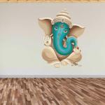 Buy Wallzone Multicolor Pvc, Vinyl Lord Ganesh-Vinayagar-Devotional ...