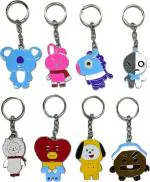 Buy Jdp Novelty Multicolor Metal Novelty Lic BTS Band Cartoon Version ...