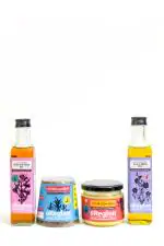 Buy oRegion Combo : Wood Pressed Flaxseed & Sesame Oil 250ml, Natural Jaggery 1000gm & A2 Gir ...