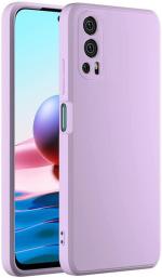 Buy Newselect Iqoo Z3 5G, Iq00 Z3 5G Purple Rubber Back Cover Online at ...