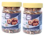 Buy Vale Of Kashmir Walnut Kernels Brown Half 1 Kg (500x2) In Jar, Kashmiri Akhrot Giri Online ...