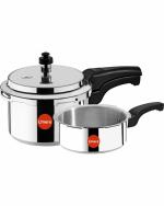 Buy Limera Orchid Induction Base 5 L, 3 L Pressure Cooker (Aluminium ...