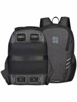 Buy EUME Propine Massager Laptop Backpack Grey - 22 Ltrs Online at Best ...