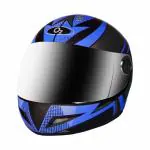 Buy O2 Max Pro Full Face Helmet with Scratch Resistant Visor, Cross ...