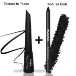 Buy Flicka Kohl As Coal Kajal & Texture to Tease Liquid Eyeliner Set ...