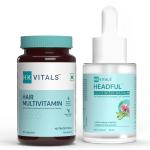 Buy HealthKart HK Vitals Hairfall Solution Kit Stage 1 | Hair ...