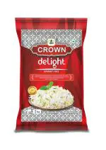 Buy CROWN Delight Long Grain, Gluten Free, Dobble Polished, Natural ...