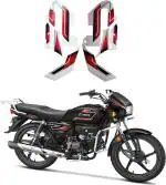 Buy OHITO Vinyl Stickers for Splendor Plus (Black, Red) pack of 10 ...