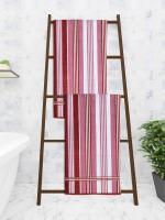 Buy Athom Living Ecosaviour Striped Cotton Bath Towel 70x140 cm ...