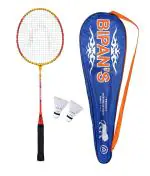 Buy FOX Bipan's Phoenix Aluminum Badminton Racket Set (1 Pc Racket, 2 ...