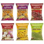Buy Suvidhi Chiwada Masala 100gm 2, Kanda Lasun Masala 200gm, Chilli ...