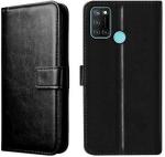 Buy AmericHome Realme C17 Model RMX2101 Black Rubber, Cloth, Artificial ...