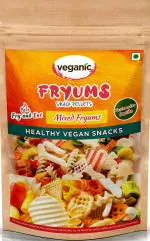 Buy Veganic Fryums Mix - Ready To Fry Papad With Tastemaker - 400 GM ...