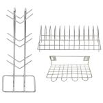 Buy Oc9 Stainless Steel Cup Stand & Plate Stand & Wall Mounted Ladle ...