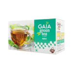Buy Gaia Green Tea Mint 25 tea bags ( Pack of 2 ) Online at Best Prices ...