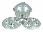Buy CooPany Anodised Aluminium Idly Cooker/Idly Maker/Idly Pot 8 Idlies ...