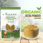 Buy Vivek & Pure an Organic Range of Products 100gm Jeera Powder| Cumin ...