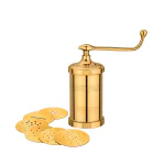 Buy LEONEEL Pure Brass Sev Sancha Machine with Free Different Jali for ...