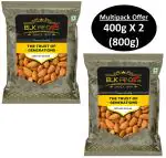 Buy BLK Foods Daily 800g Nutricious & Healthy Almonds Californian 800g (400gx2) Online at Best ...