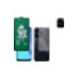 Buy Vatsin 18D Tempered Glass [with Silicon Coating] & 3D Back Carbon ...