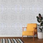 Buy Kayra Decor 3D Wall Panel PVC Square Design, White, 19.7 x 19.7 ...