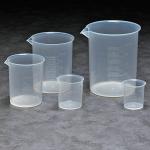 Buy LABO Unbreakable Plastic Beaker 1000ml (Pack of 6 Pcs) Best Quality ...