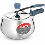 Buy Borosil Pronto Edge Induction Base Stainless Steel Inner Lid ...