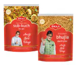 Buy Bikaji Aslee Bikaneri - Bikaneri Bhujia & Sab Kuch Navratan Mixture ...
