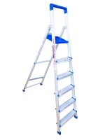Buy TNC ALUMINIUM 6 STEP ECONOMY LADDER WITH PLATFORM Online at Best ...