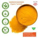 Buy MARWADI MANWAR Organic Turmeric/Haldi Powder/Manjal/Arishina/Halud ...