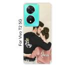 Buy Anami Multicolor Silicon Grip Case Mobile Back Cover for vivo T2 5G ...