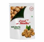 Buy FOOD STUDIO Premium Inshell Walnut Green Pouch (500gm) | Premium Akhrot Giri | High in ...