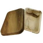 Buy Aumni Crafts Areca Leaf Boxes With Lid (500 Gram Capacity, Pack of ...