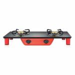 Buy Prestige Breeze Gas Tables - 2 Burners (Black, Glass, Manual ...