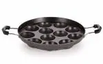 Buy Nirlon 12 Cavity Appam Patra Paniarakkal Appam Maker Appam Patra ...