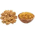 Buy AKSHAR DRY FRUITS Walnuts / Akhrot-Raisins / Kishmish-400GM Online at Best Prices in India ...